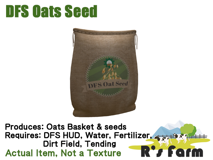 Second Life Marketplace - DFS Oats Seed V2.3 (Actual Item Not a Texture)