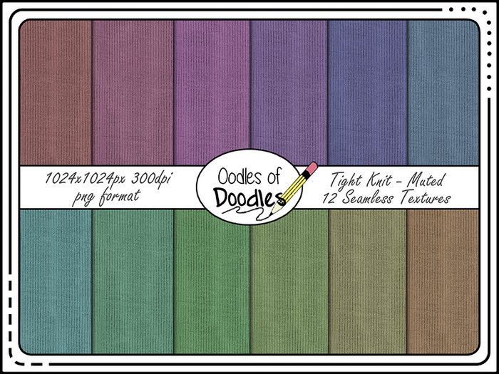 Second Life Marketplace - Oodles of Doodles - Tight Knit - Muted