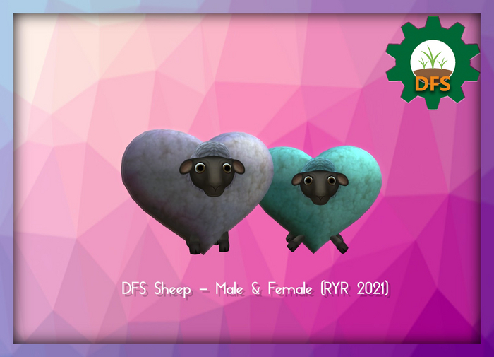 Second Life Marketplace - DFS Sheep - Male & Female (RYR 2021)