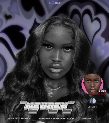 Second Life Marketplace Trillqueen X Nevaeh Skin Demo
