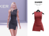 Second Life Marketplace - ZAKER : Isabelle Dress RED