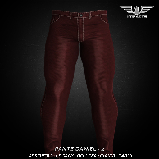 Second Life Marketplace - IMPACTS-Pants Daniel 2 Aesthetic/LEGACY ...