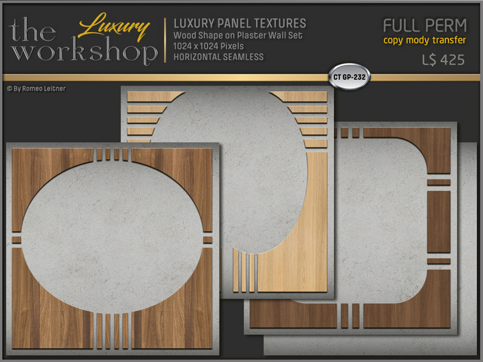 Second Life Marketplace - LUXURY PANEL - 232