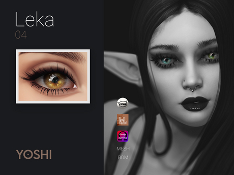 Second Life Marketplace - YOSHI - Leka Eyes - PACK