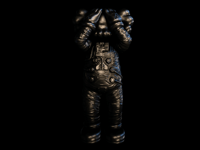 Second Life Marketplace - Fat Decor - Astronaut Black