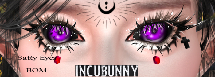 Second Life Marketplace - Incubunny - Batty Eyes BOM