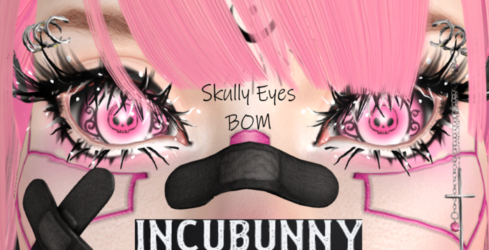 Second Life Marketplace - Incubunny - Skully Eyes BOM