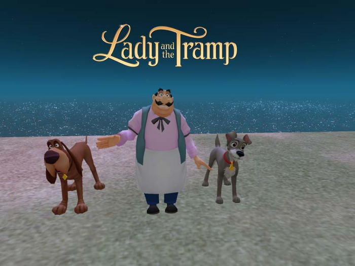 Second Life Marketplace - lady and tramp set 2