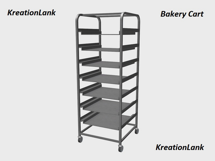 Second Life Marketplace - Boulangerie - Bakery Cart FULL PERM