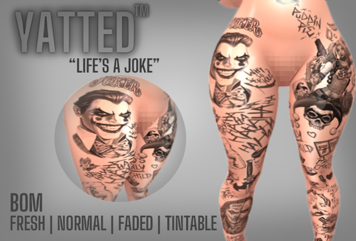 Second Life Marketplace - [YATTED] - Life's a Joke (BOM)
