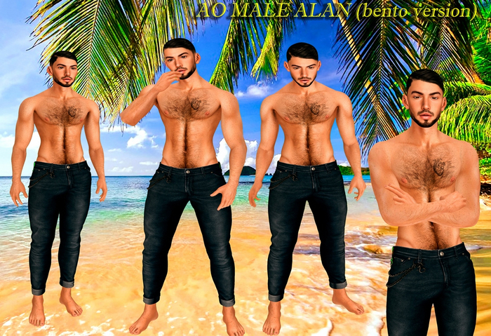 Second Life Marketplace - AO male Alan BENTO