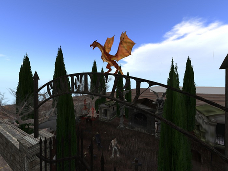 Second Life Marketplace - GD MESH ANIMATED HORROR CEMETERY