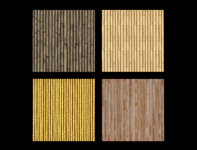 Second Life Marketplace - *6KW* FULL PERM Textures (Seamless Tiki Bamboo)