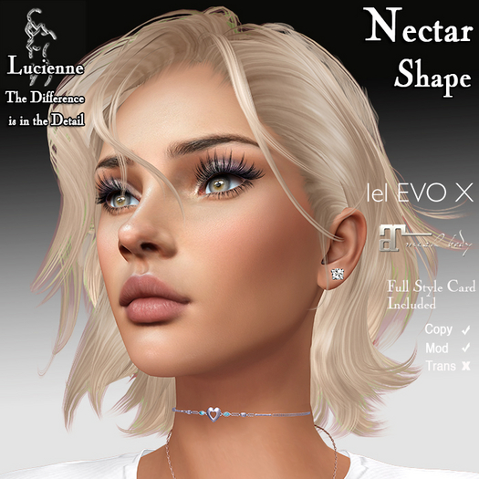 Second Life Marketplace - LeLUTKA Evo X Nectar By Lucienne Body Styling