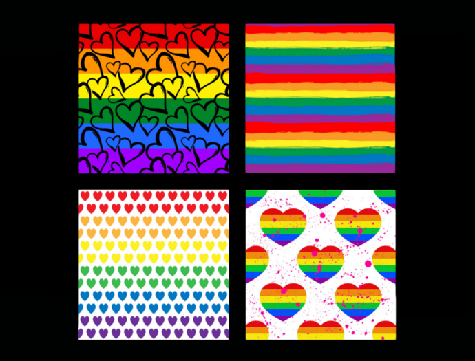 Second Life Marketplace - *6KW* FULL PERM Textures (Seamless PRIDE ...