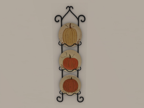 Second Life Marketplace - Primitive Plate Collection - Pumpkin Primitive