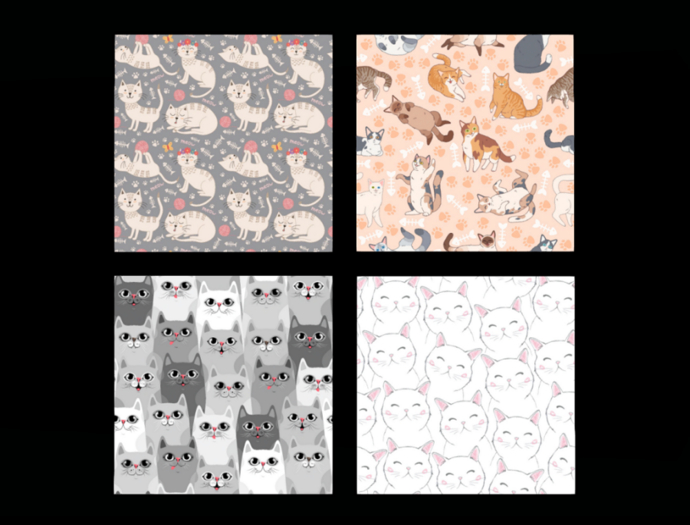 Second Life Marketplace - *6KW* FULL PERM Textures (Seamless Cats ...