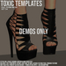 Second Life Marketplace - DEMOS - Toxic Templates Full Permission Mesh ...