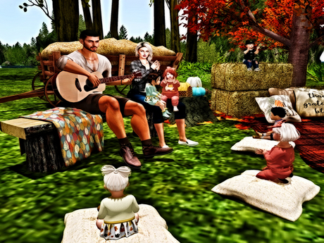 Second Life Marketplace - [GG] Family Harvest Gathering