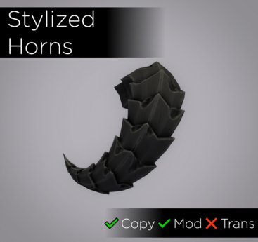 Second Life Marketplace - Stylized Horns
