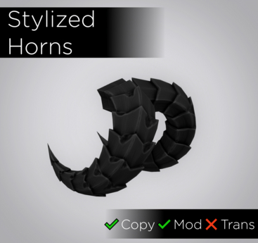 Second Life Marketplace - Stylized Horns
