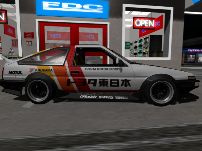 Second Life Marketplace - Toyota AE86 (Hachi-Roku)