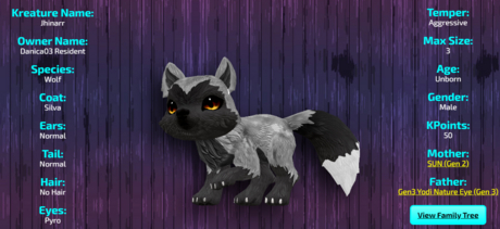 Second Life Marketplace - Kreature Breedable WOLF JHI GEN3