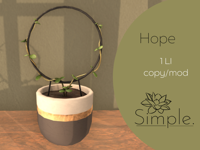 Second Life Marketplace - .Simple. Hope Plant