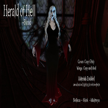 Second Life Marketplace - Herald of Hell/ Blood