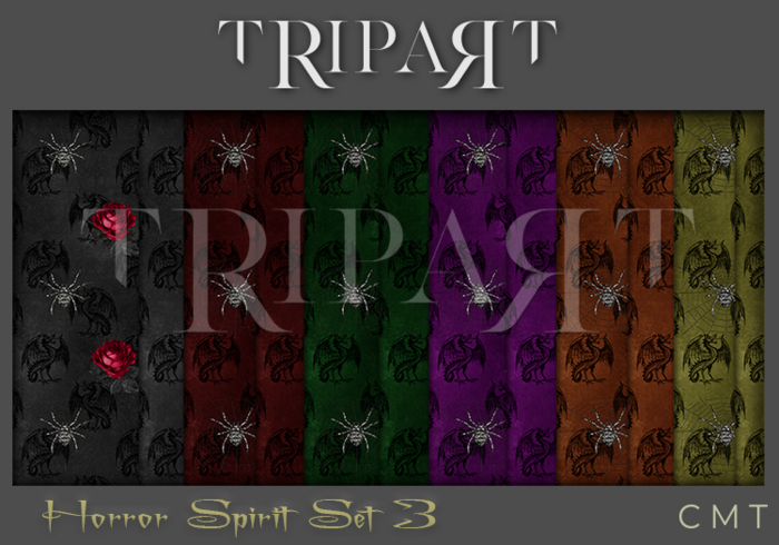 Second Life Marketplace - .::TRIPART::. "PROMO" Horror Spirit Set 3