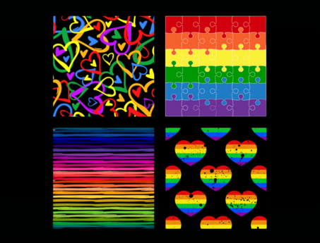 Second Life Marketplace - *6KW* FULL PERM Seamless PRIDE Textures FATPACK