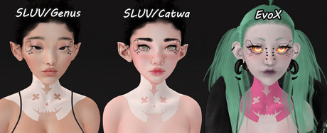 Second Life Marketplace - Muu~ Becca Set - EvoX/SLUV (BOM)