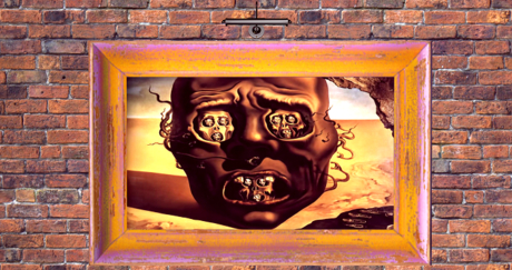 Second Life Marketplace - The Face of War, 1940 by Salvador Dali