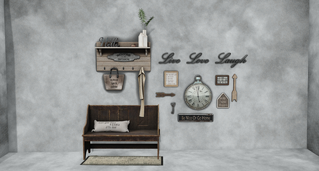 Second Life Marketplace - -DRD- My hallway Decor - Collection