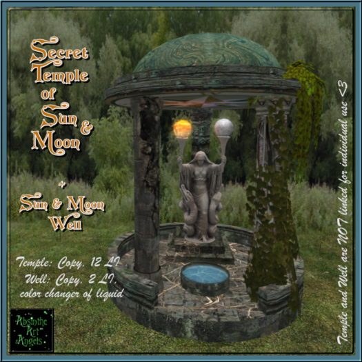 Second Life Marketplace - Secret Temple of Sun & Moon