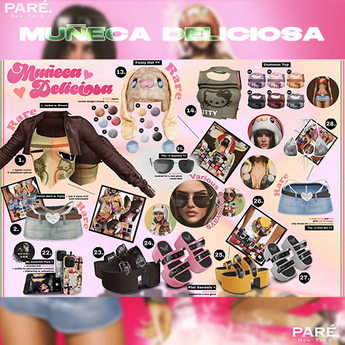 Second Life Marketplace - Pare.Muneca Deliciosa Complete Set