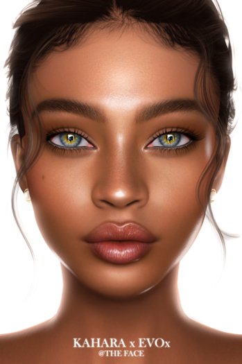 Second Life Marketplace - The Face: *Kahara* for EVO X (Chocolate ...