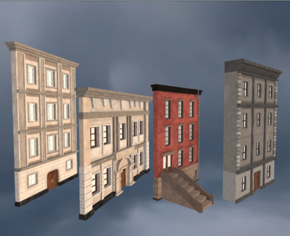 Second Life Marketplace - Building Fronts FULL PERM