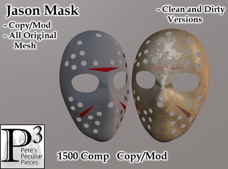 Second Life Marketplace - [P3] - Jason Mask