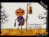 Second Life Marketplace - Lamp Post - Mr Pumpkin Lamp Post For ...