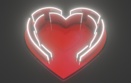 Second Life Marketplace - Heart Stage V02 Full Perm Mesh