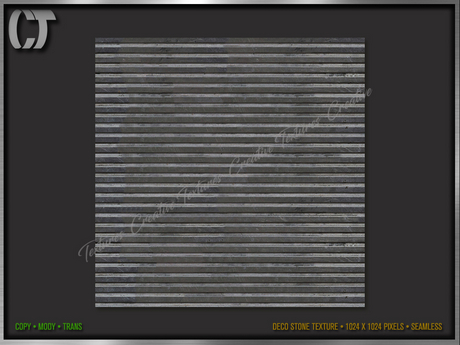 Second Life Marketplace - DECO WALL TEXTURE SET CT-052
