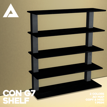 Second Life Marketplace - [ALPHA] CON G7 Shelf