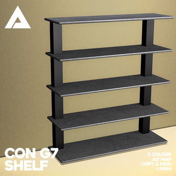 Second Life Marketplace - [ALPHA] CON G7 Shelf