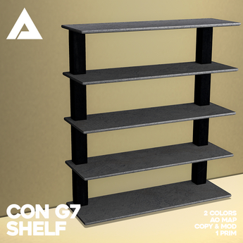 Second Life Marketplace - [ALPHA] CON G7 Shelf