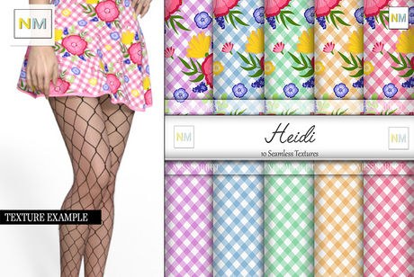 Second Life Marketplace - Heidi Plaid Full Perm Textures