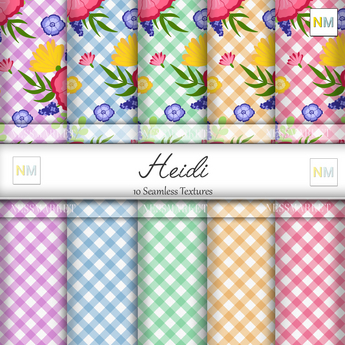 Second Life Marketplace - Heidi Plaid Full Perm Textures