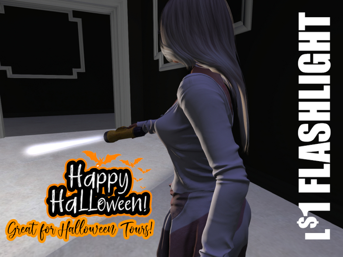 Second Life Marketplace - Shaka Brah Halloween Flashlight - GIFT ♥ Join ...