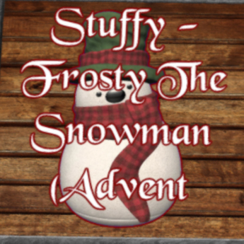 Second Life Marketplace - DFS Stuffy - Frosty The Snowman (Advent 2021)