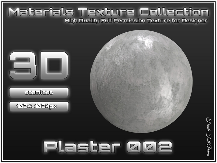 Second Life Marketplace - *Fizzle Full Perms* Texture - Plaster 002